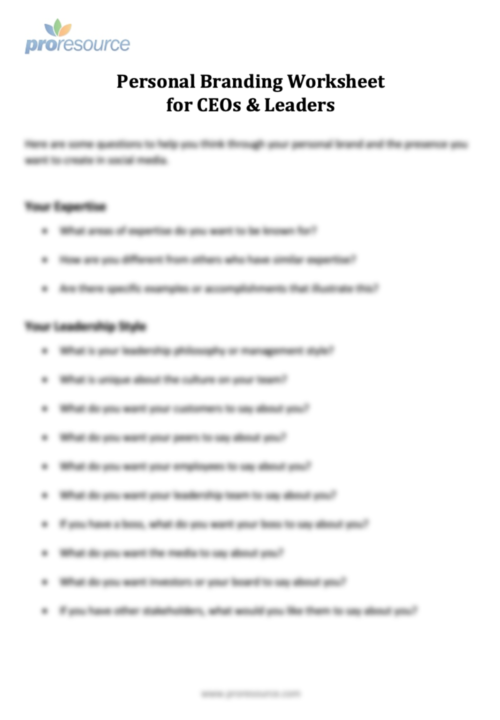 Resources - ProResource